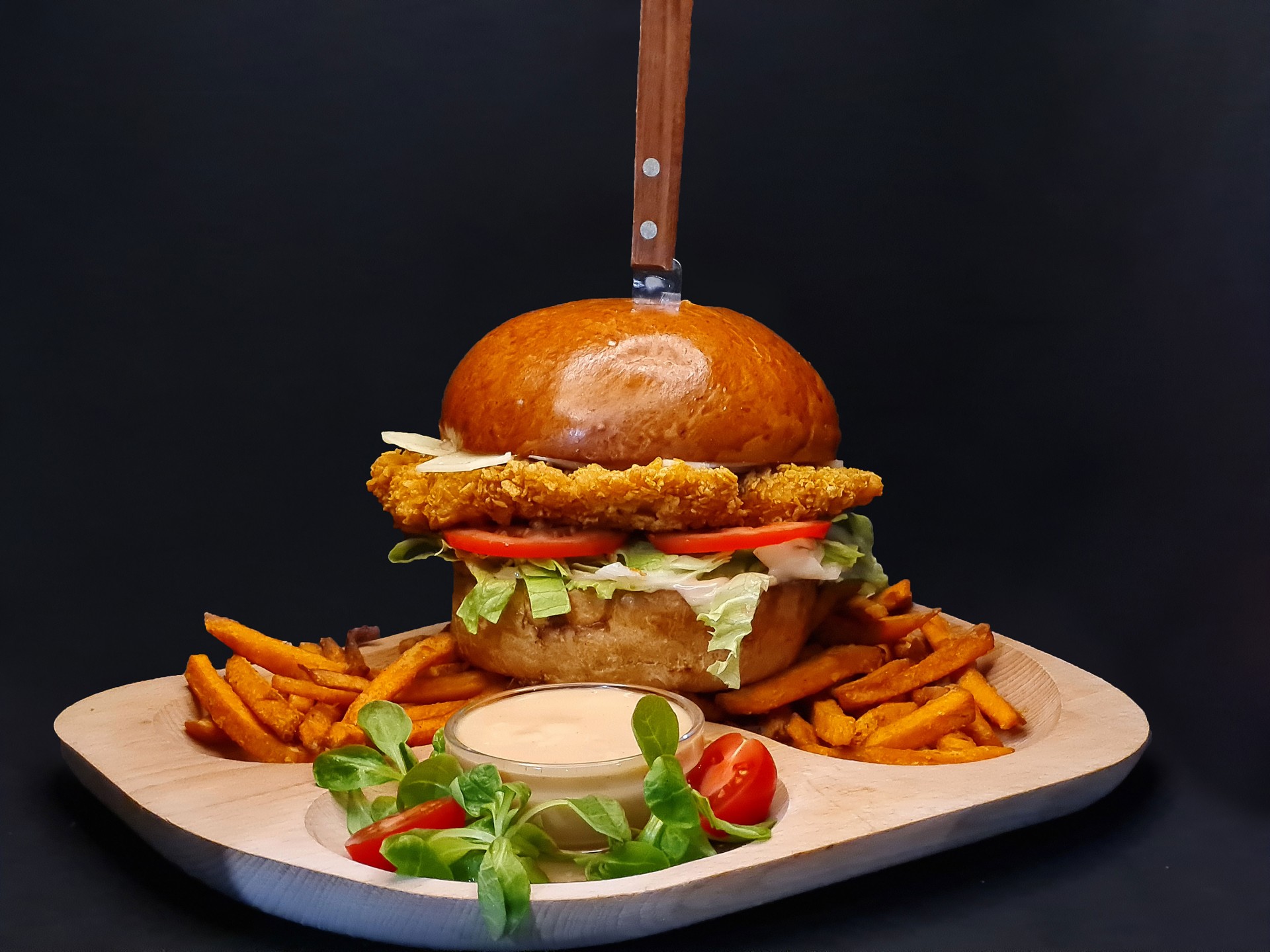 Pala Chicken Burger Menü - Pala Pizza