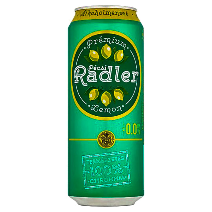 Sör Radler Citrom 0% - Pala Pizza
